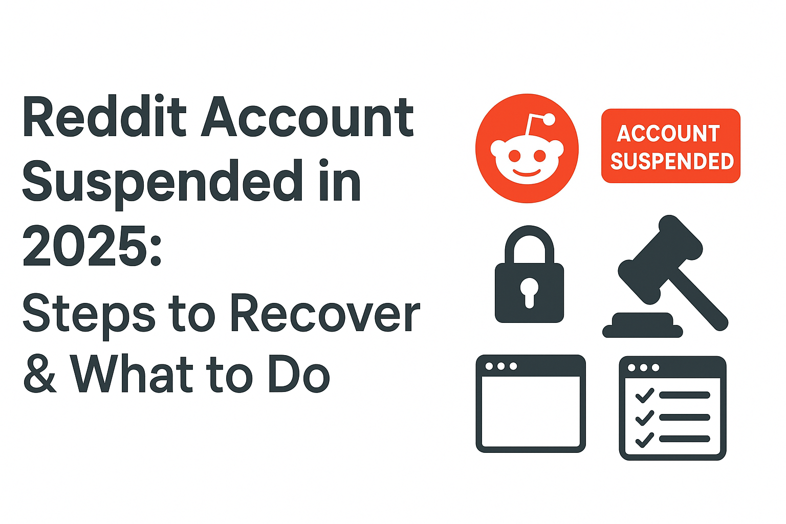 Reddit Account Suspended in 2025: Steps to Recover & What to Do