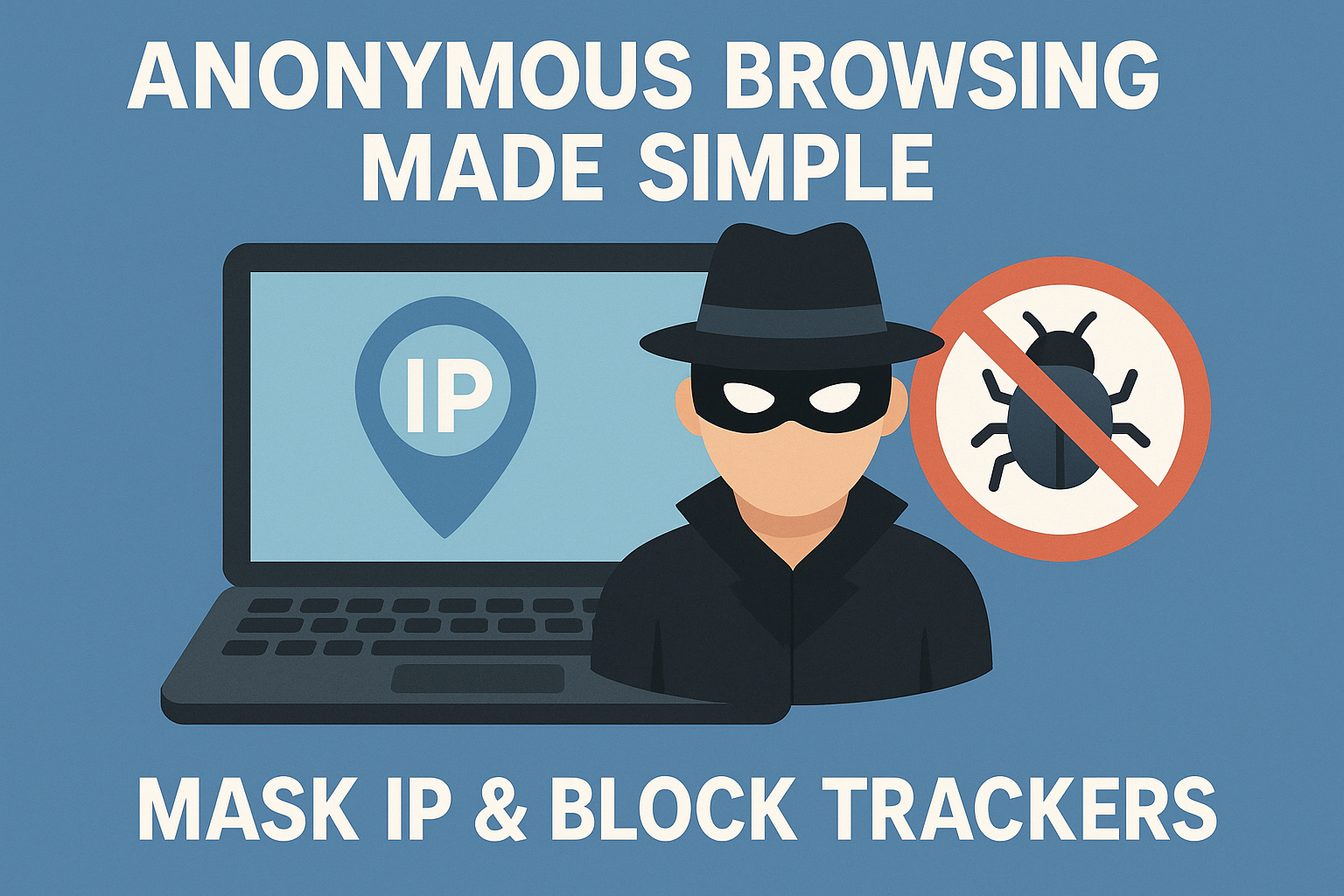 Anonymous Browsing Made Simple: Mask IP & Block Trackers